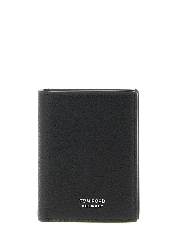 TOM FORD Foldable Card Holder - Black