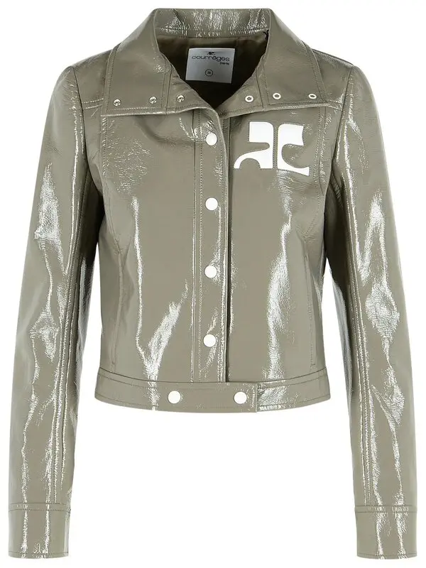 COURREGES Re-edition Cotton-blend Jacket - Grey