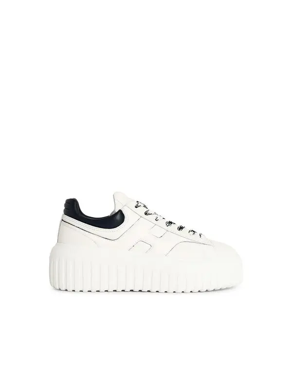 Hogan H Stripes Leather Sneakers