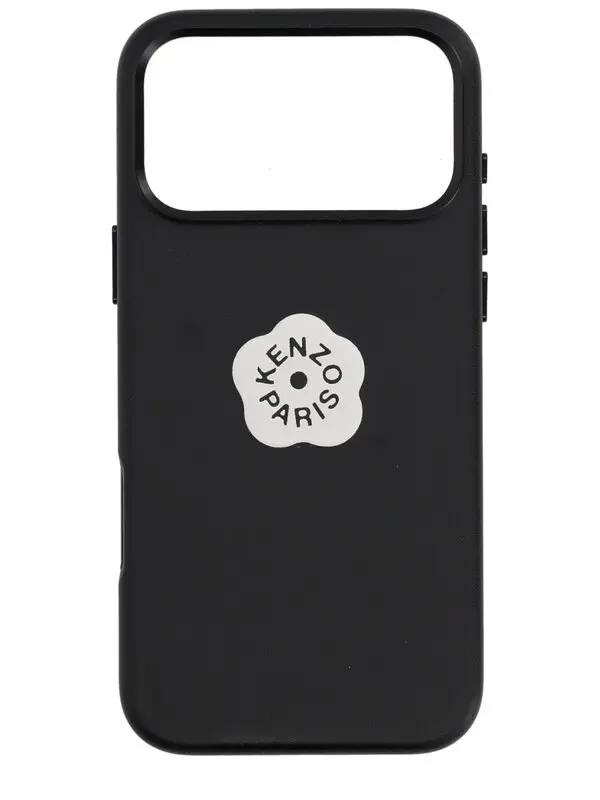 Kenzo Case For Iphone 17 Pro Max 'boke Flower 2.0 - Black
