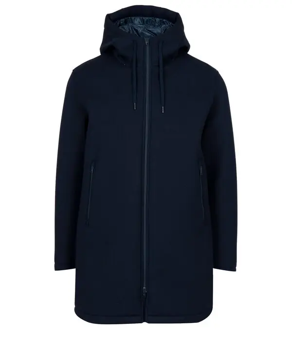 Herno Hooded Zip-up Coat