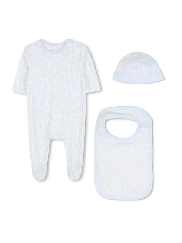Marc Jacobs Pajama Set With Gag And Hat - Blue