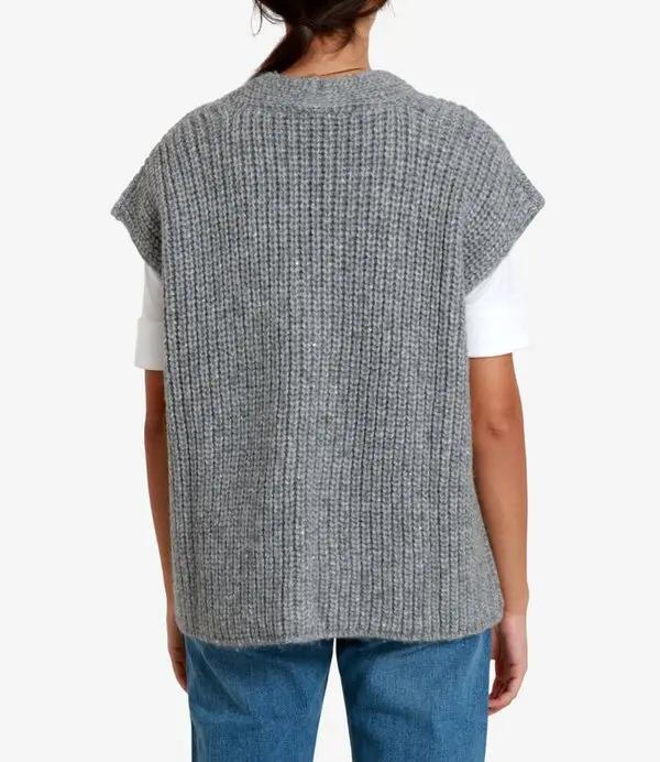 FAY Sleeveless Knit Sweater