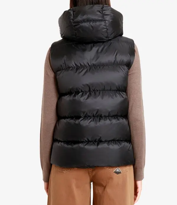 Max Mara Quilted Sleeveless Jacket