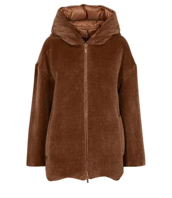 Max Mara Reversible Alpaca And Wool Coat