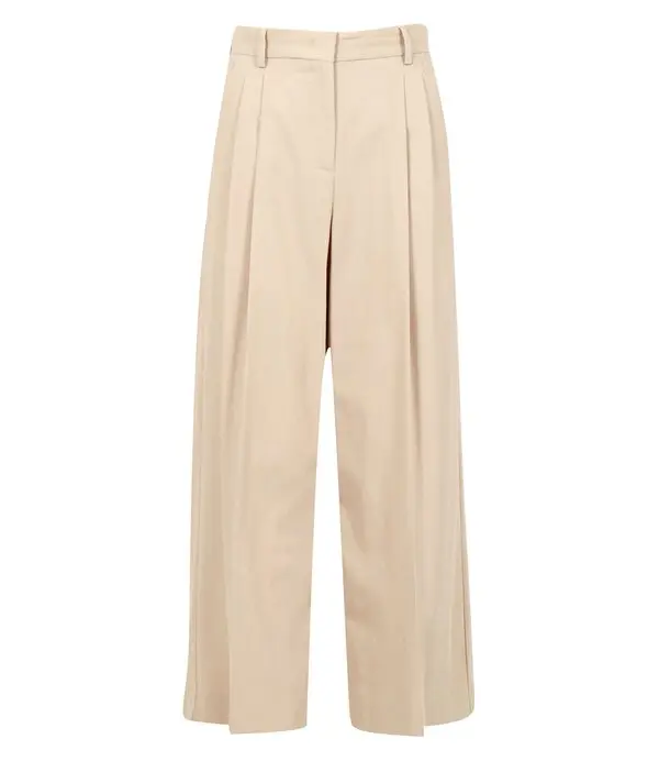 Max Mara Wide-leg Gabardine Trousers