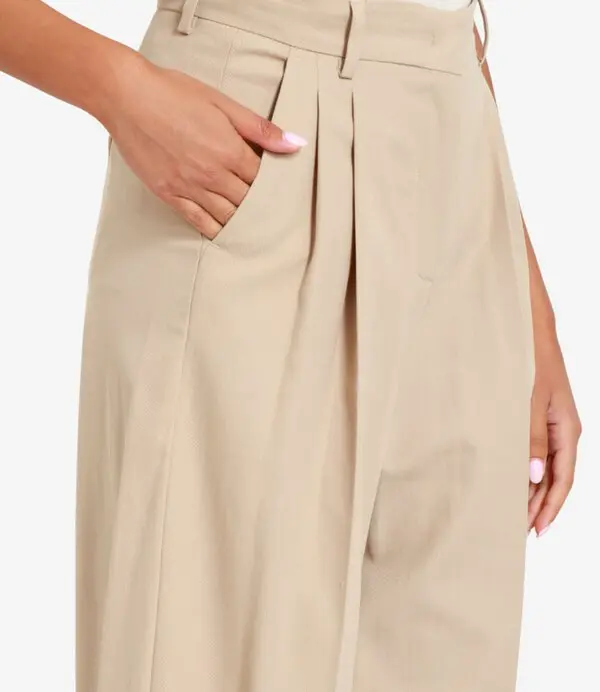 Max Mara Wide-leg Gabardine Trousers