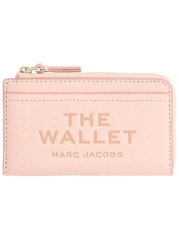 Marc Jacobs Leather Card Holder - Pink
