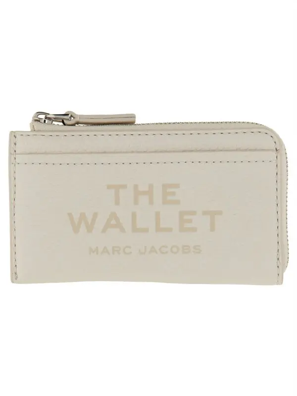 Marc Jacobs Leather Card Holder - White