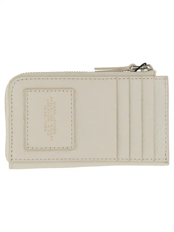 Marc Jacobs Leather Card Holder - White