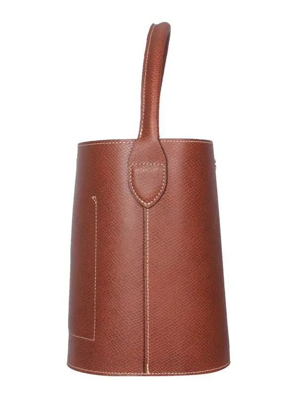 Longchamp Cuir De Russie Bucket Bag