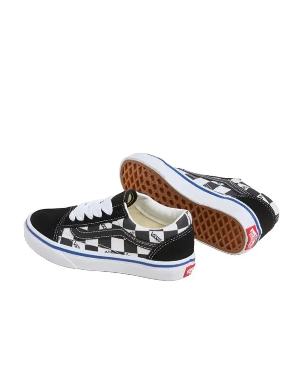 VANS Old Skool Logo Check Sneaker - Multicolour