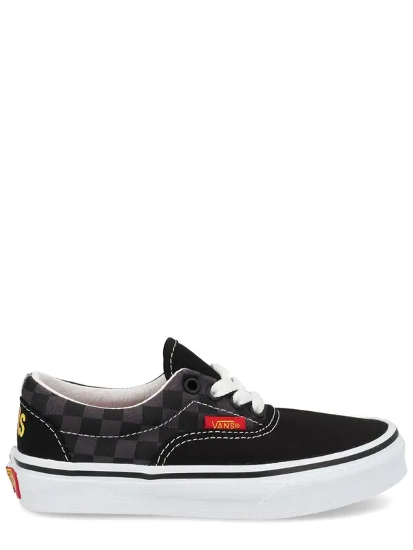 VANS Checkered Sneakers - Black
