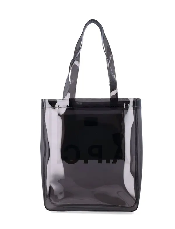 A.p.c. Lou Pvc Tote - Grey