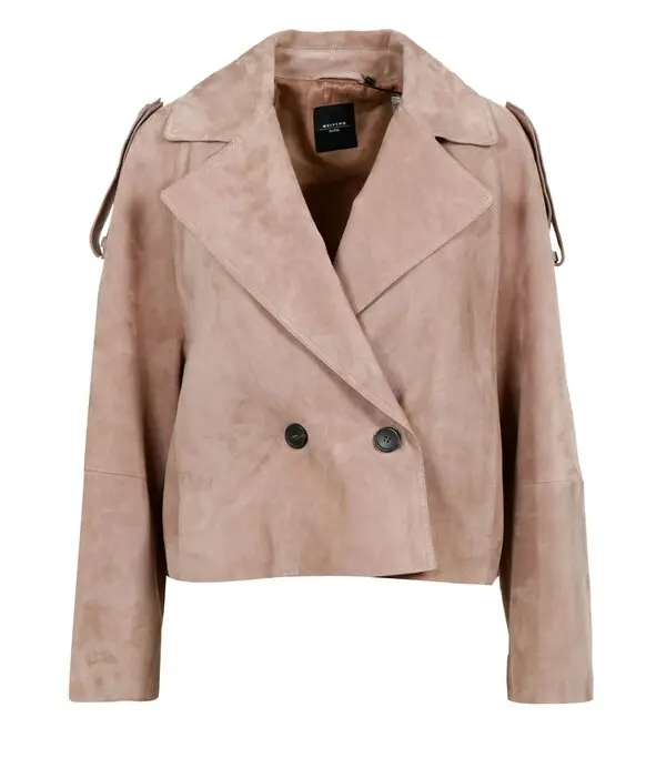 Max Mara Lambskin Jacket - Marron Glacè