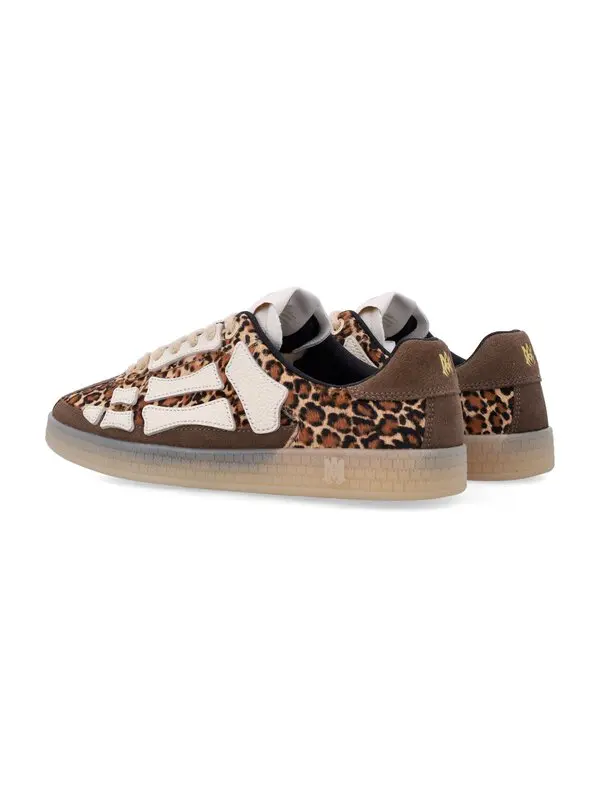 Amiri Pacific Bones Low-top Sneakers - Brown