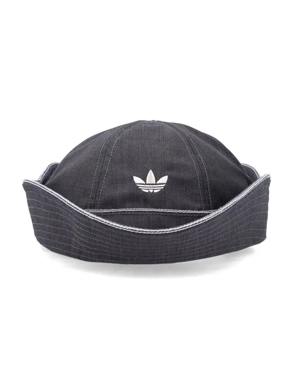WALES BONNER X ADIDAS Bucket Hat - Dark Grey Heather