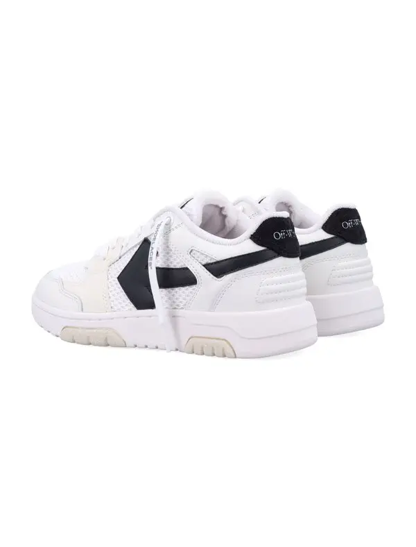 Off White Slim Out Of Office Sneakers - White