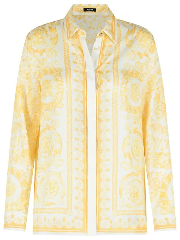 Versace Silk 'barocco' Shirt