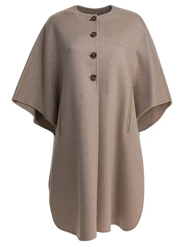 Max Mara Cashmere Midi Cape