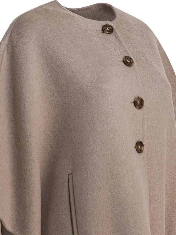 Max Mara Cashmere Midi Cape