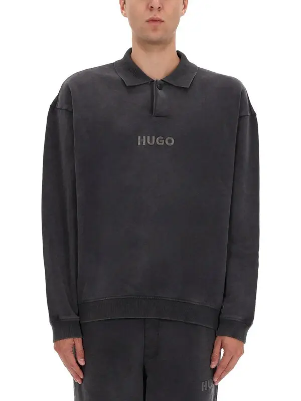 Hugo Polo Sweatshirt 'delwy
