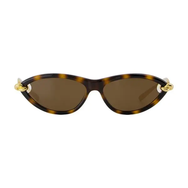 Bottega Veneta Acetate Sunglasses - Brown
