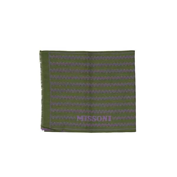 Missoni Wool Scarf - Green