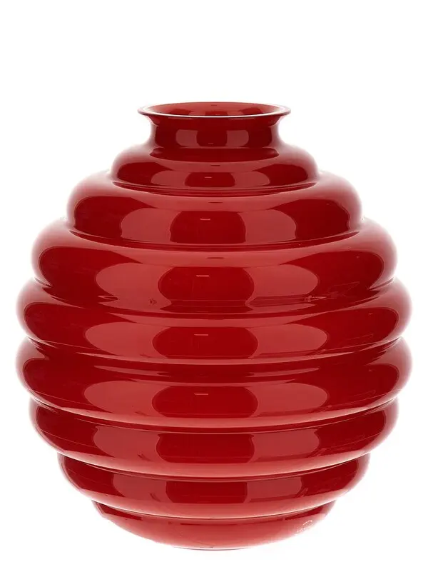 VENINI Deco' Pot ⌀ 26 Cm - Red