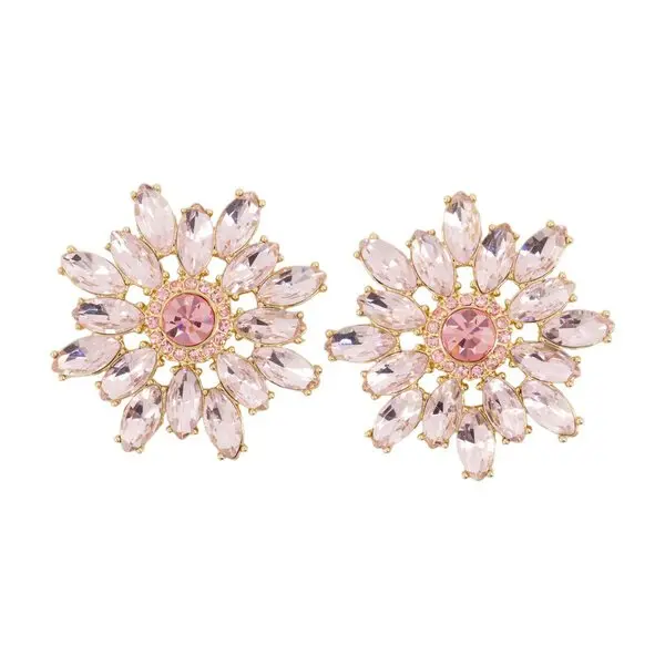 SELF-PORTRAIT Flower Stud Earrings - Pink