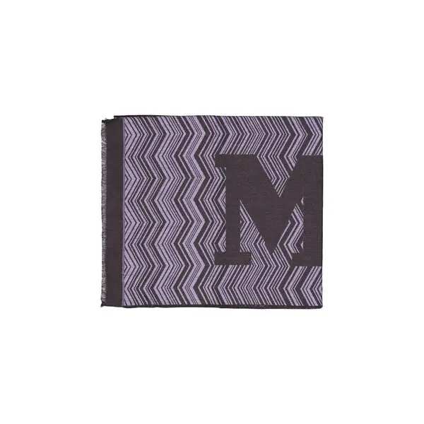 Missoni Wool Scarf - Purple