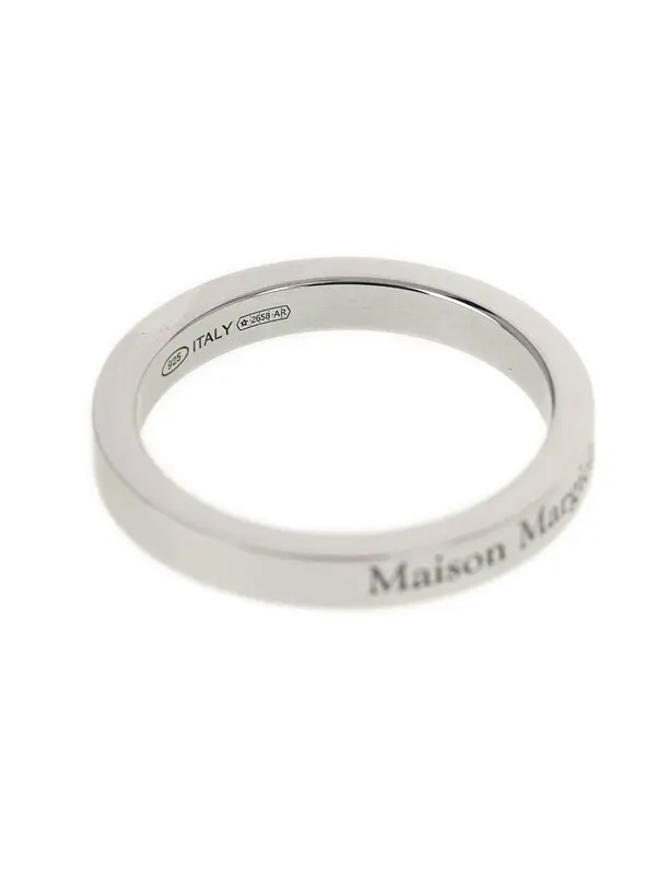 MAISON MARGIELA Logo Band Ring