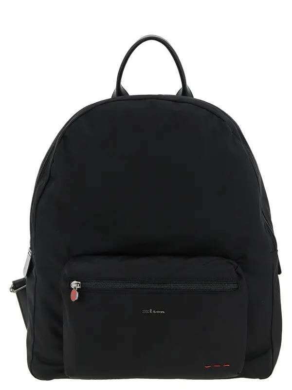 Kiton Nylon Backpack - Black