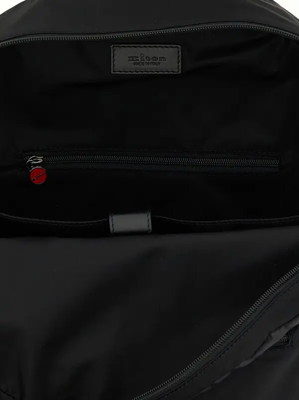 Kiton Nylon Backpack - Black