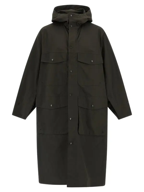 LEMAIRE Utility Water-repellent Trench Coat - Brown