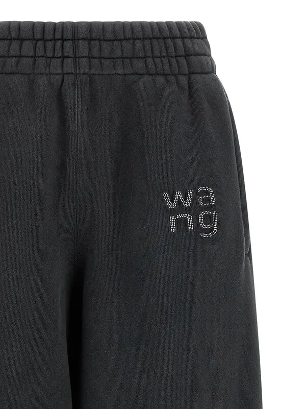 Alexander Wang Hotfix Logo Joggers