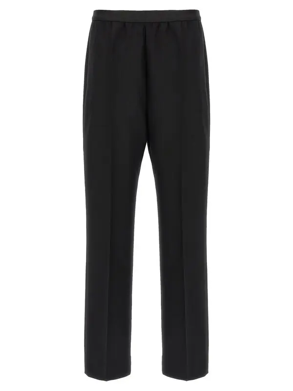 MAISON MARGIELA Virgin Wool Straight Leg Trousers