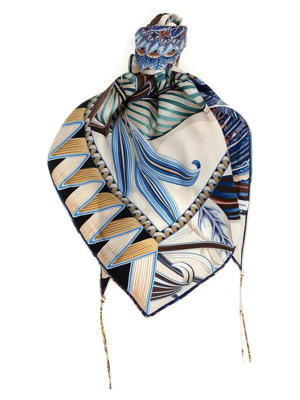 FERRAGAMO Giada' Triangle Scarf - Multicolor