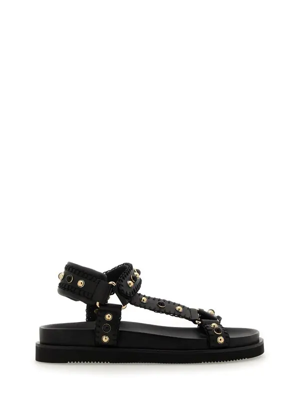 Ash Leather Sandal