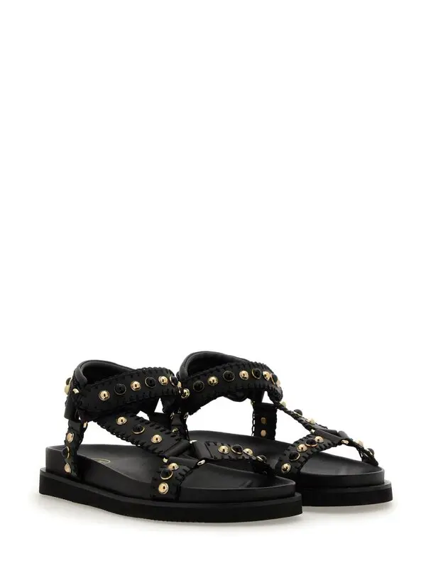 Ash Leather Sandal