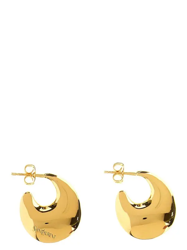 Saint Laurent Drop Earrings - Gold