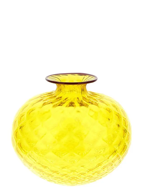 VENINI Monofiore Balloton' Vase - Yellow