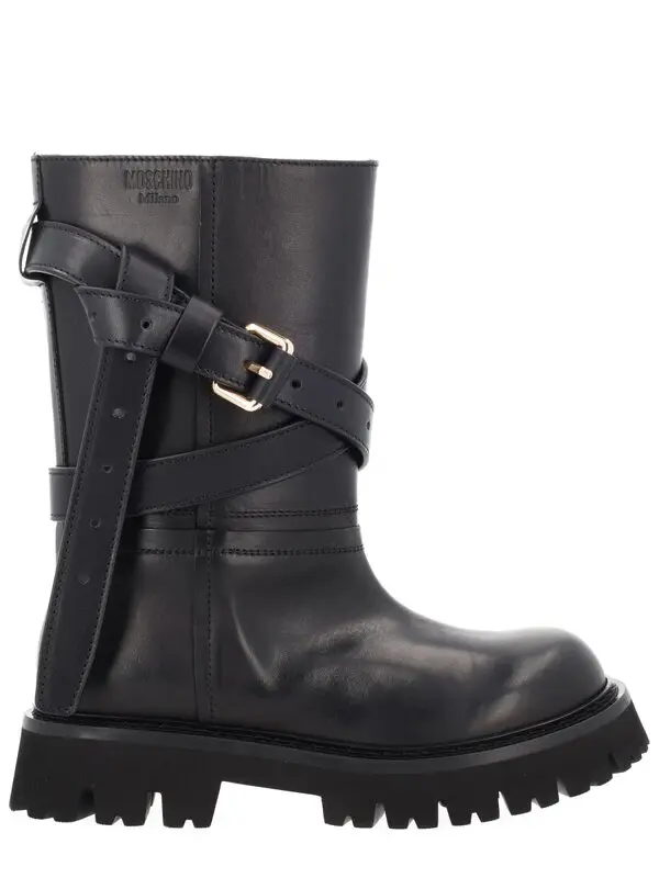 Moschino Tie Me Boots