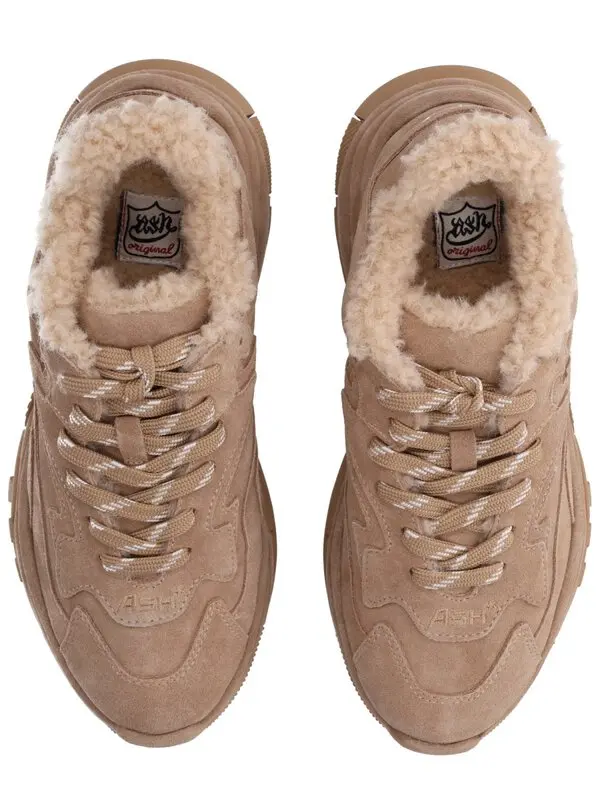 Ash Addict Bis Fur Sneakers - Brown