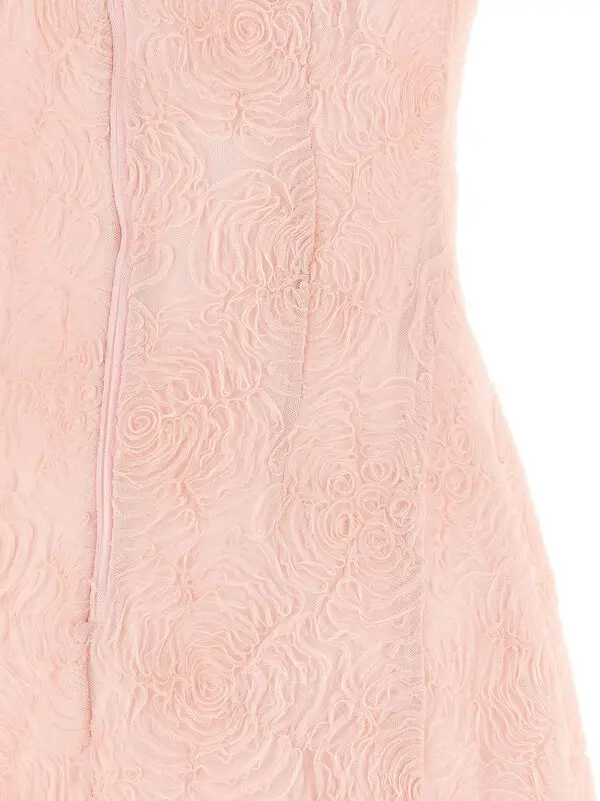 ROTATE BY BIRGER CHRISTENSEN Mesh Mini Dress