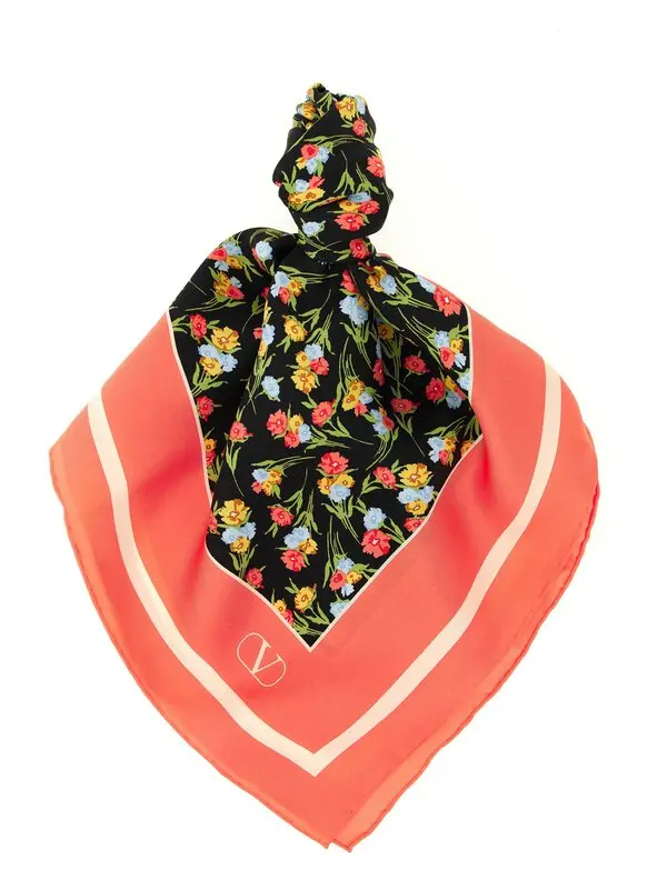 Valentino Garavani Apres L'hivier' Print Scarf - Multicolor