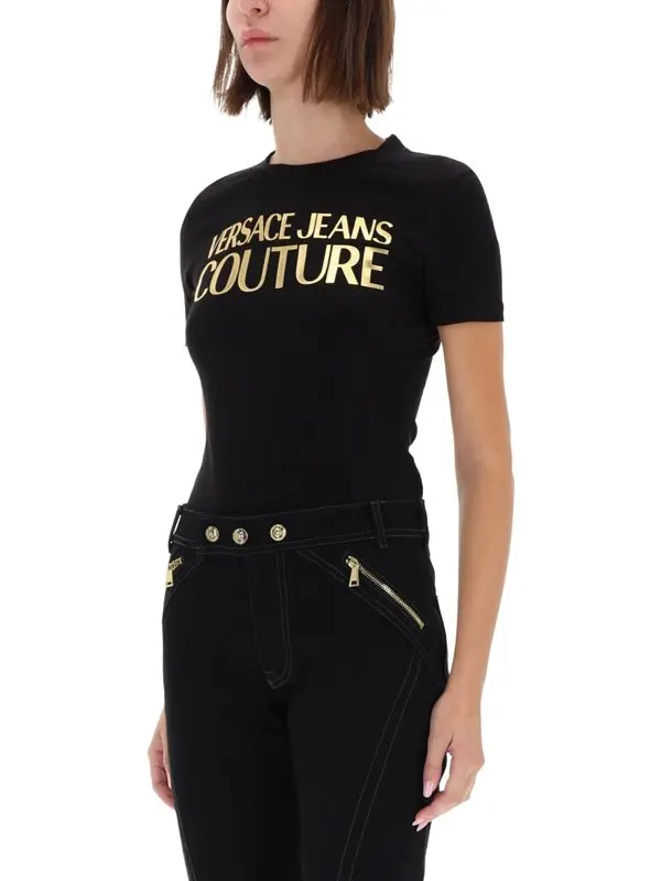 Versace Logo T-shirt - Black