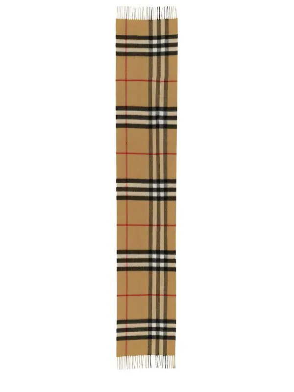 Burberry Cashmere Check Scarf - Multicolour