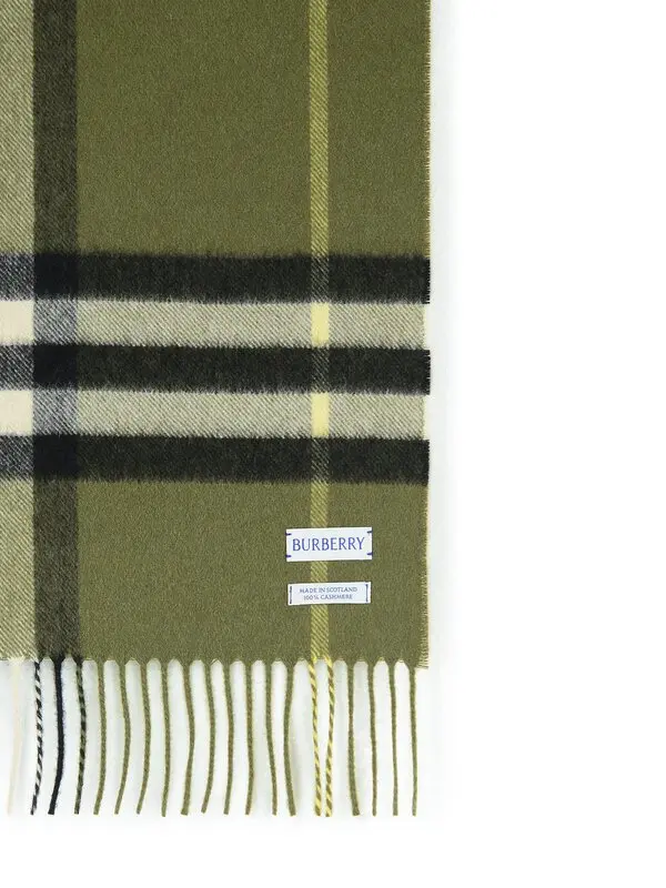 Burberry Mu Giant' Cashmere Scarf