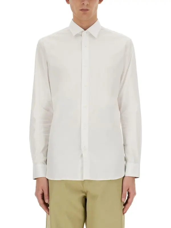 Burberry Regular Fit Shirt - White
